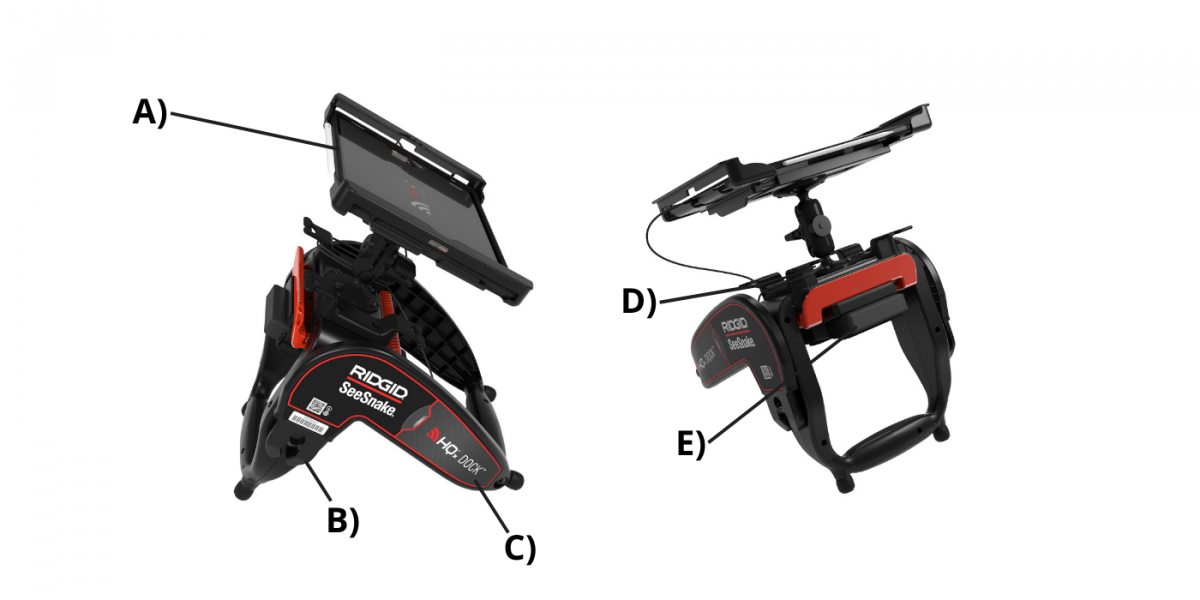 RIDGID SeeSnake HQx Dock Instructions | SeeSnake